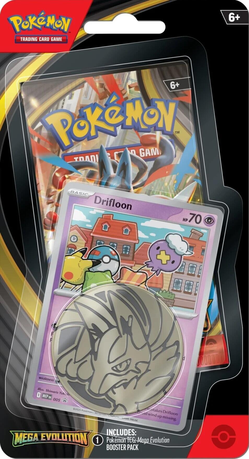 Pokémon - Mega Evolution - Drifloon - Single Pack Blister